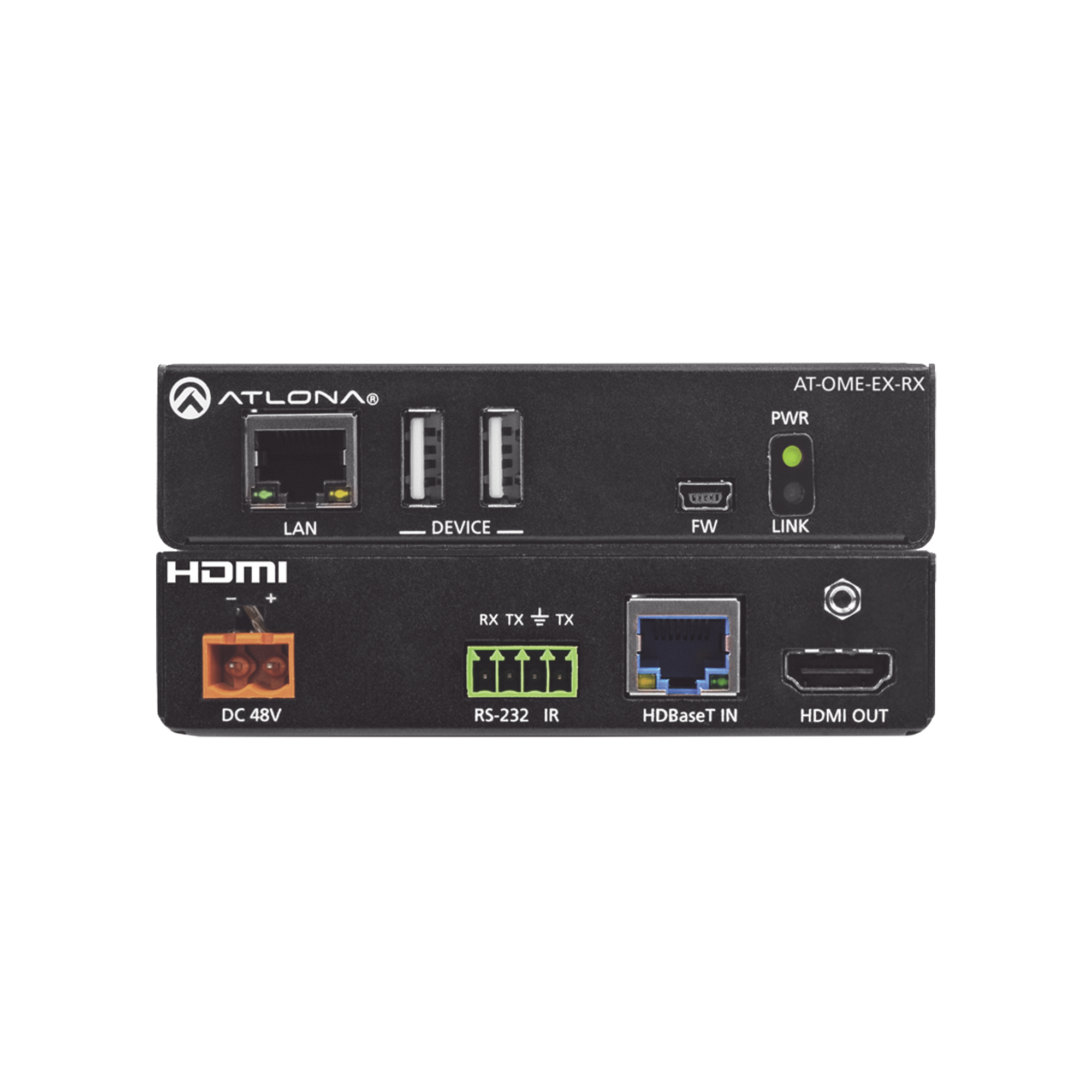 OMEGA 4K/UHD Receptor HDBaseT para HDMI con USB – CollinsElectronics